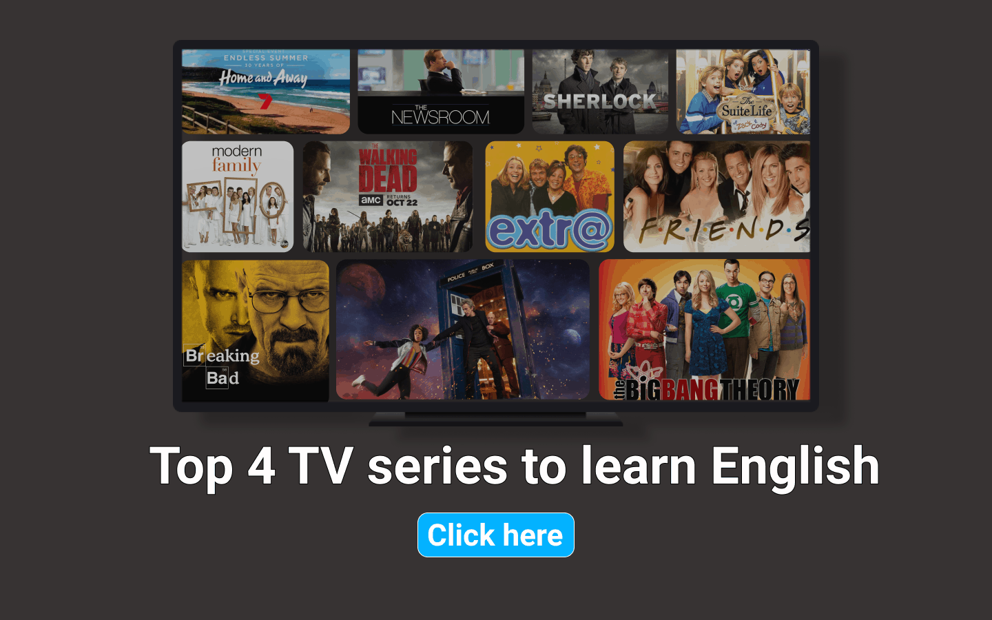 Learn English with TV series - Top 4 TV series | eJOY Blog
